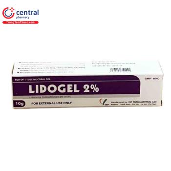 [CHÍNH HÃNG] Thuốc Lidogel 2% - giúp giảm đau tại chỗ hiệu quả
