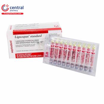 Thuốc Lignospan Standard - Gây mê cục bộ trong các thủ thuật nha khoa