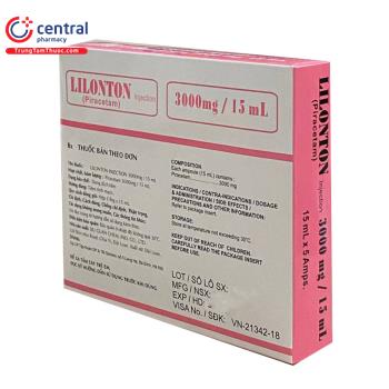 [CHÍNH HÃNG] Thuốc Lilonton 3000mg/15ml trị suy giảm chức năng não