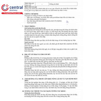 Thuốc Lilonton 1000mg/5ml điều trị các bệnh do tổn thương não