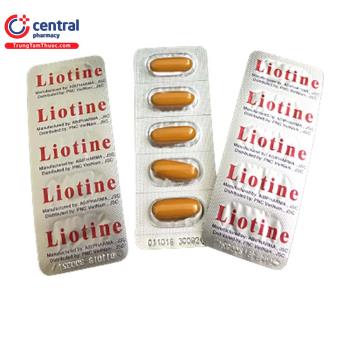 Thuốc Liotine hỗ trợ trị rụng tóc, nám, sạm da do thiếu dưỡng chất