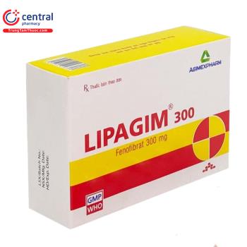 Thuốc Lipagim 300 trị bệnh gì? Lipagim 300 giá bao nhiêu, mua ở đâu?
