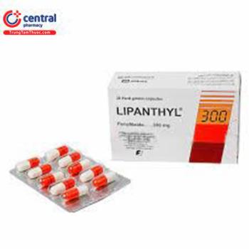 Thuốc Lipanthyl 300mg - Thuốc có tác dụng giảm cholesterol máu