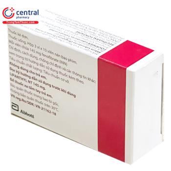 [CHÍNH HÃNG] Thuốc điều trị rối loạn lipid mỡ máu Lipanthyl NT 145mg
