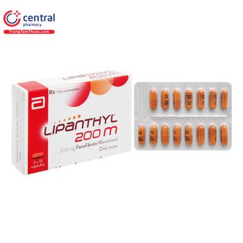 Thuốc Lipanthyl 200M - Thuốc có tác dụng giảm cholesterol máu