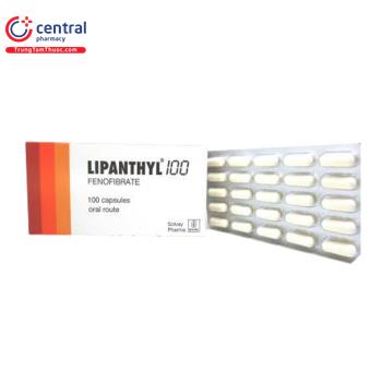 [CHÍNH HÃNG] Thuốc Lipanthyl 100 điều trị tăng Cholesterol