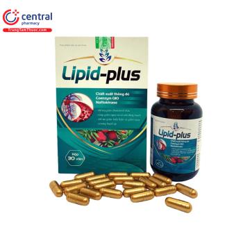 Thuốc Lipid-Plus giúp hỗ trợ hạ cholesterol máu, hạ huyết áp