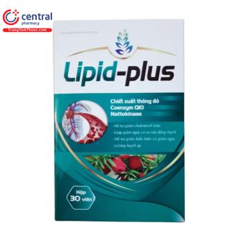 Thuốc Lipid-Plus giúp hỗ trợ hạ cholesterol máu, hạ huyết áp