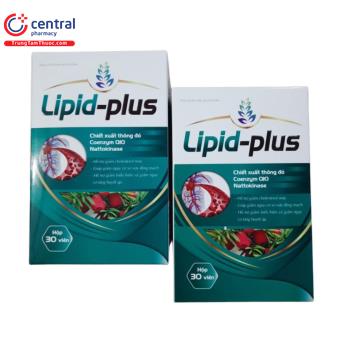 Thuốc Lipid-Plus giúp hỗ trợ hạ cholesterol máu, hạ huyết áp