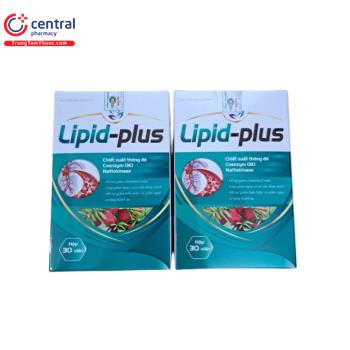 Thuốc Lipid-Plus giúp hỗ trợ hạ cholesterol máu, hạ huyết áp