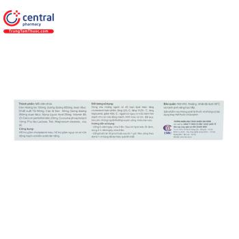 Thuốc LIPIDcleanz giảm cholesterol máu, giảm béo phì, ngừa đột quỵ