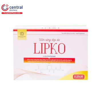 Viên uống sáng da Lipko - giúp da sáng mịn và ngăn ngừa lão hóa