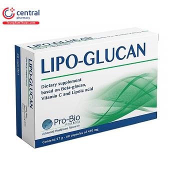 [CHÍNH HÃNG] Thuốc Lipo-Glucan cho cơ thể khoẻ hơn mỗi ngày