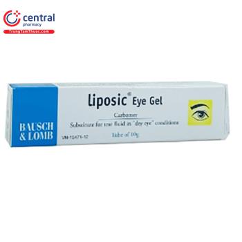 Thuốc Liposic Eye Gel: Cách dùng – liều dùng, lưu ý khi sử dụng