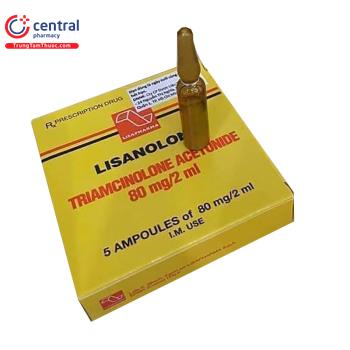 [CHÍNH HÃNG] Thuốc Lisanolona 80mg/2ml - Điều trị viêm khớp
