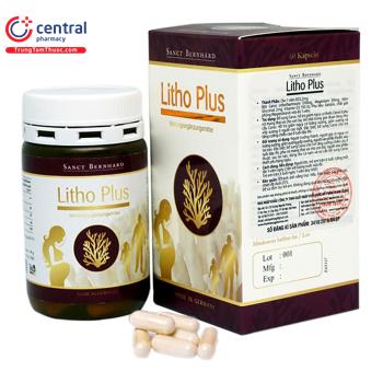 [CHÍNH HÃNG] Viên uống Litho Plus bổ sung canxi cho mẹ và bé