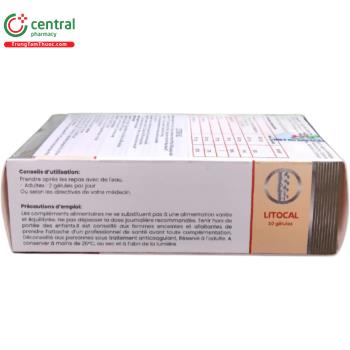 Viên uống Litocal - tăng cường sức khỏe xương khớp, ngừa loãng xương