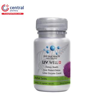 [CHÍNH HÃNG] Thuốc Liv Well thải độc và tăng cường chức năng gan