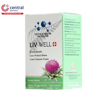 [CHÍNH HÃNG] Thuốc Liv Well thải độc và tăng cường chức năng gan