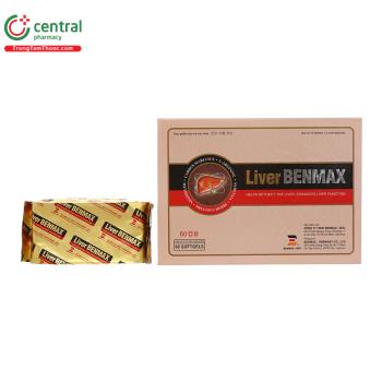 Thuốc Liver Benmax - Tăng cường chức năng gan, giải độc tế bào gan