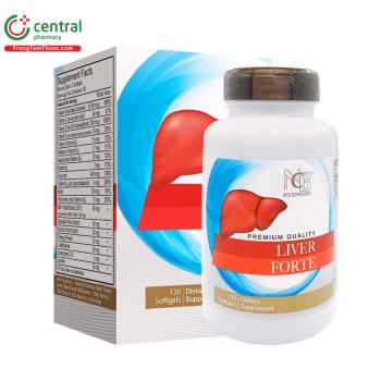 Thuốc Liver Forte hỗ trợ bổ gan, tăng cường giải độc và bảo vệ gan