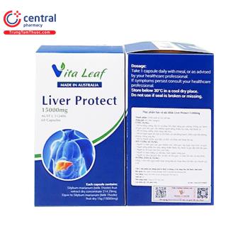 Thuốc giải độc gan Liver Protect 15000mg của Úc- bảo vệ tế bào gan