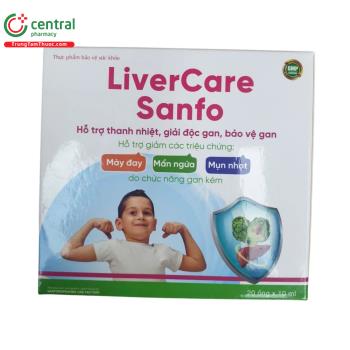 Thuốc LiverCare Sanfo giúp thanh nhiệt, bảo vệ gan, tăng chức năng gan