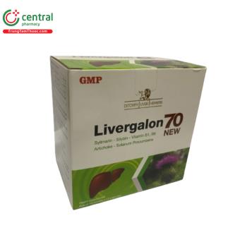 Thuốc Livergalon 70 New - Hỗ trợ tăng cường chức năng gan