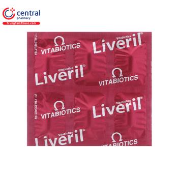 Vitabiotics Liveril Tablets hỗ trợ tăng cường chức năng gan