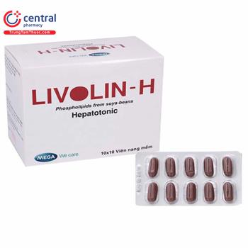 [CHÍNH HÃNG] Thuốc Livolin H điều trị viêm gan mãn và cấp tính