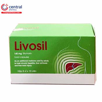 Thuốc Livosil 140mg điều trị viêm gan, xơ gan, gan nhiễm mỡ