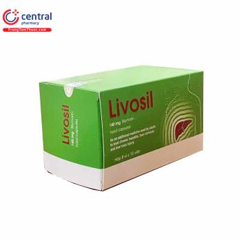 Thuốc Livosil 140mg điều trị viêm gan, xơ gan, gan nhiễm mỡ
