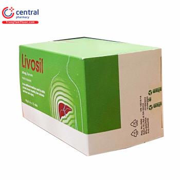 Thuốc Livosil 140mg điều trị viêm gan, xơ gan, gan nhiễm mỡ