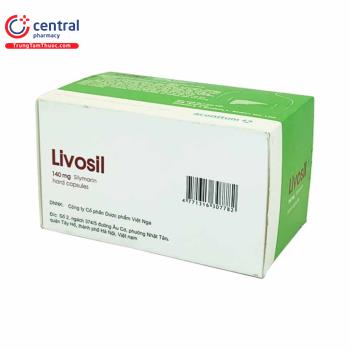 Thuốc Livosil 140mg điều trị viêm gan, xơ gan, gan nhiễm mỡ