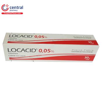Thuốc Locacid điều trị mụn trứng cá - cách sử dụng hiệu quả