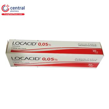 Thuốc Locacid điều trị mụn trứng cá - cách sử dụng hiệu quả
