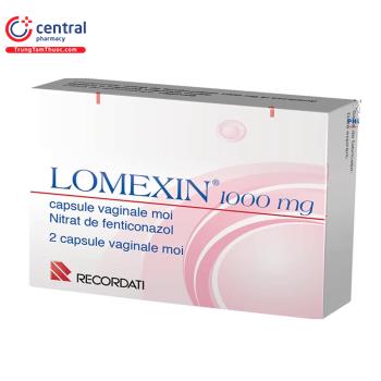 Thuốc Lomexin 1000mg - Điều trị nhiễm vi nấm Candida sinh dục
