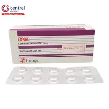 Thuốc Loral 10mg - Thuốc điều trị dị ứng hiệu quả