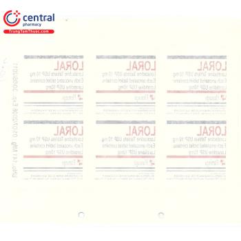 Thuốc Loral 10mg - Thuốc điều trị dị ứng hiệu quả