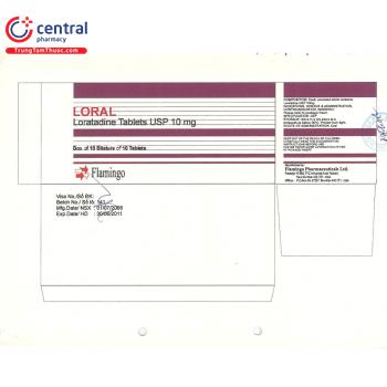 Thuốc Loral 10mg - Thuốc điều trị dị ứng hiệu quả