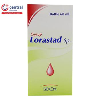 Thuốc Siro Lorastad Sp. chống dị ứng: thành phần, công dụng