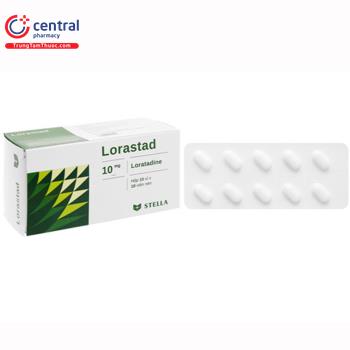 Thuốc Lorastad 10 Tab: Chỉ định, cách dùng, liều dùng