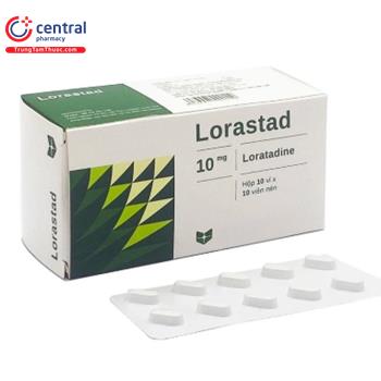 Thuốc Lorastad 10 Tab: Chỉ định, cách dùng, liều dùng