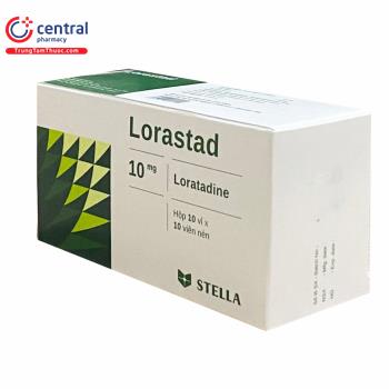 Thuốc Lorastad 10 Tab: Chỉ định, cách dùng, liều dùng