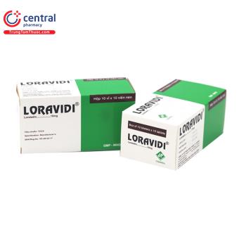 [CHÍNH HÃNG] Thuốc Loravidi điều trị viêm mũi dị ứng, mày đay