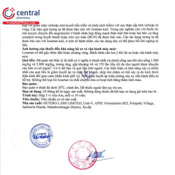 [CHÍNH HÃNG] Thuốc Losagen 50 - điều trị tăng huyết áp