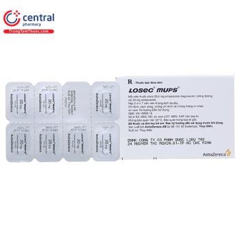 Thuốc Losec Mups 20mg - thuốc điều trị viêm loét dạ dày tá tràng