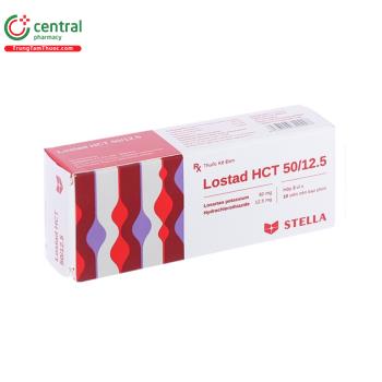 Thuốc Lostad HCT 50/12.5: Điều trị bệnh lý cao huyết áp