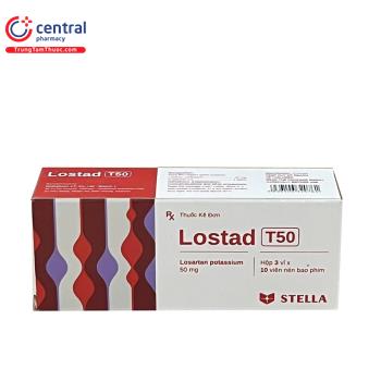 [Chính hãng] Thuốc Lostad T50 điều trị cao huyết áp