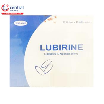 [CHÍNH HÃNG] Thuốc Lubirine 300mg - điều trị các bệnh lý về gan